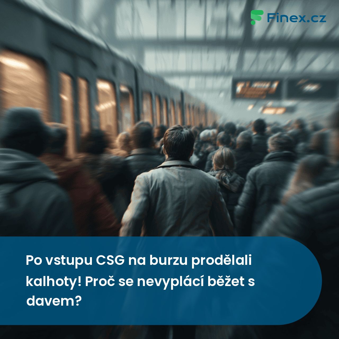 Po vstupu CSG na burzu prodělali kalhoty! Proč se nevyplácí běžet s ...